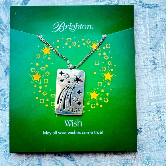 Brighton | Jewelry | Brighton Wish Emblem Necklace | Poshmark